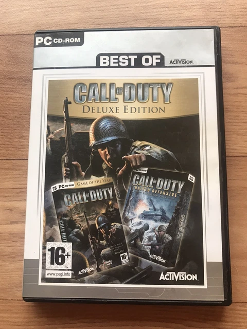 CALL OF DUTY Deluxe Edition PC best of Activision importazione dischi ...