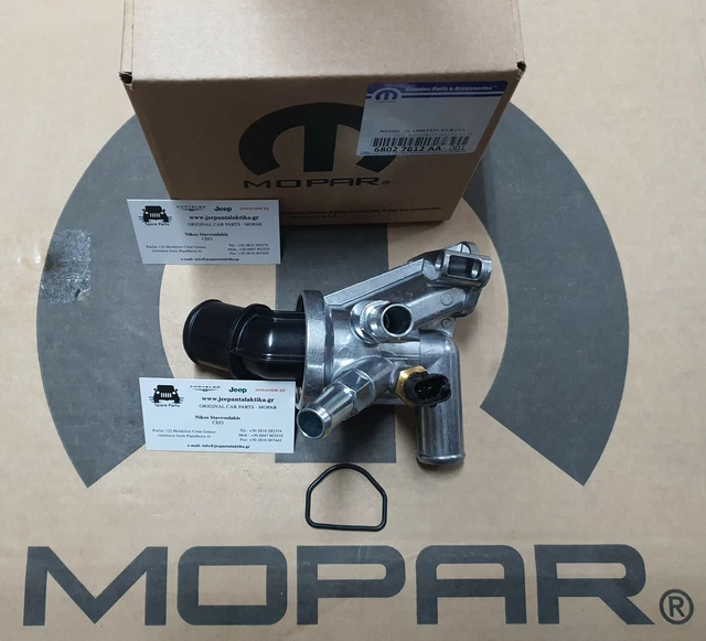 THERMOSTAT JEEP WRANGLER 2007-2010 2.8 CRD Neuf Véritable Mopar ...