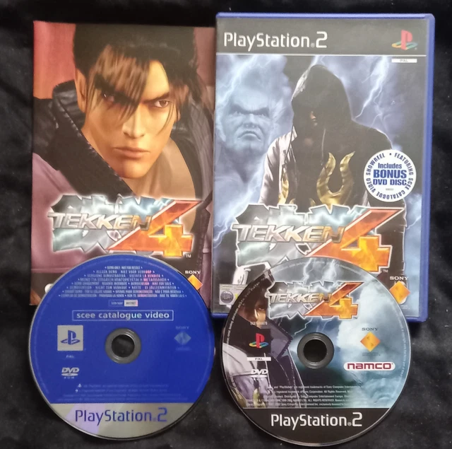 TEKKEN 4 W/ Bonus Disc - Sony PlayStation 2 PS2 - PAL - Complete £10.49 ...