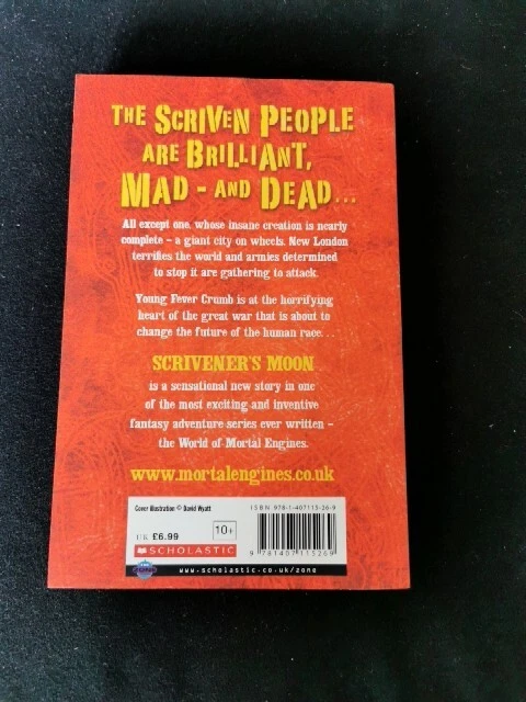 SCRIVENER'S MOON PAR Philip Reeve (Livre de poche, 2011) EUR 3,51 ...