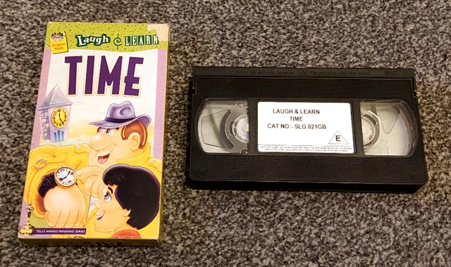 CRAYON KIDS LAUGH & Learn Time Pal Vhs Video Kids Children £6.00 ...
