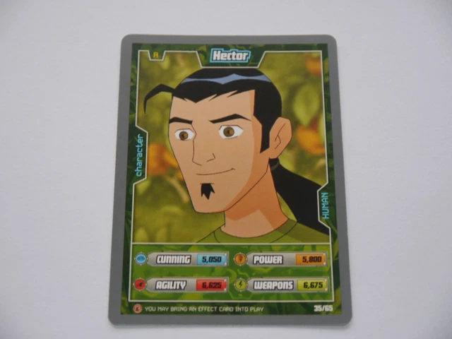 BEN 10 ALIEN Adventures Collectable Card HECTOR Card 35/65 Trading _B16 ...