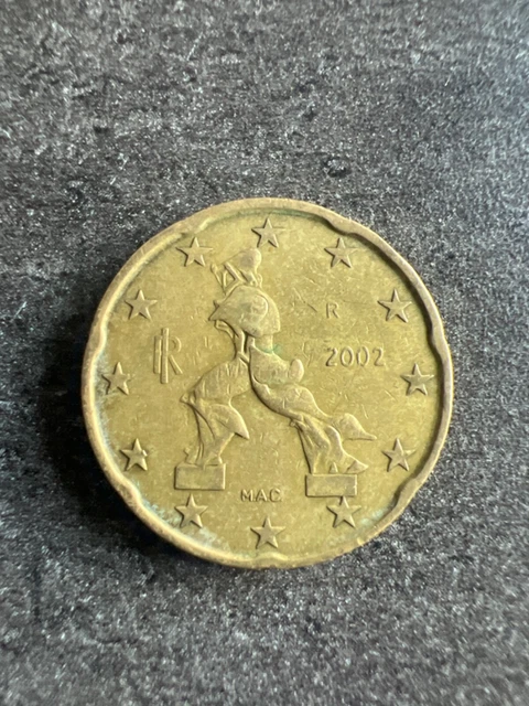 PIÈCE DE MONNAIE rare 20 Centimes d'euros avec inscription "MAC" EUR 5,00 - PicClick FR