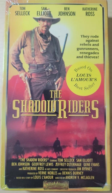 SHADOW RIDERS (VHS) Tom Selleck Western Movie [PG] Sam Elliott EUR 6,60 ...