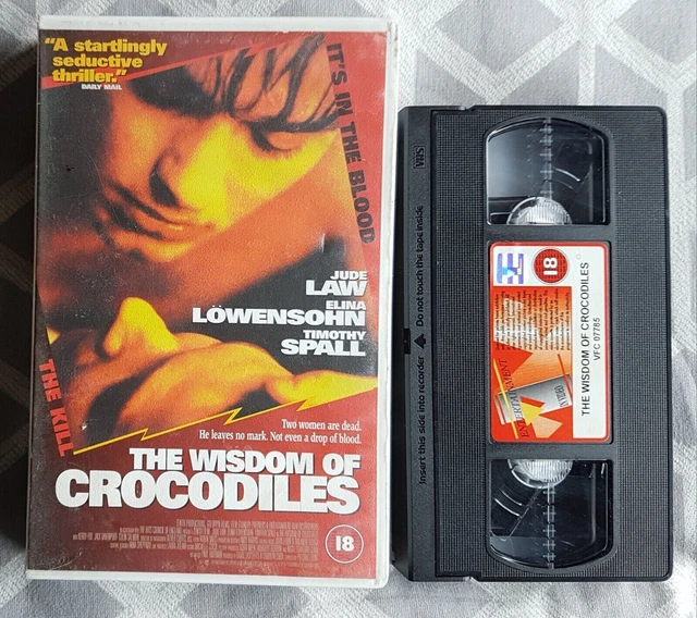 THE WISDOM OF CROCODILES (VHS)BIG BOX - Jude Law + Jack Davenport ...