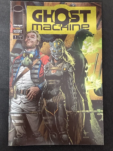 MACHINE FANTÔME #1 (One Shot) (IMAGE 2024) Gary Frank variante FOIL EUR ...