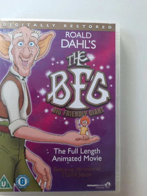 ROALD DAHL'S THE BFG DVD - Animated Film (David Jason as the BFG ...