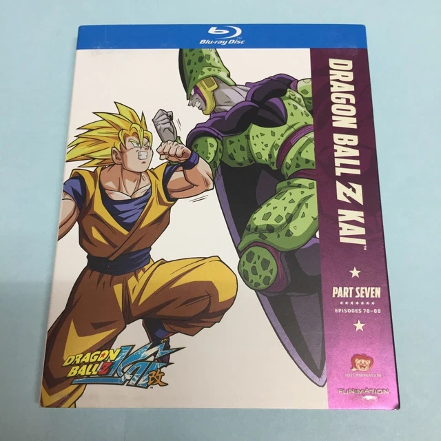 DRAGON BALL Z Kai Part 7 Seven Blu-Ray W/ Slipcover Sleeve DBZ Kai ...