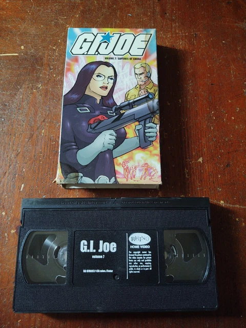 GI JOE VOLUME 7: Captives of Cobra VHS Tape Rhino Cartoon £3.64 ...