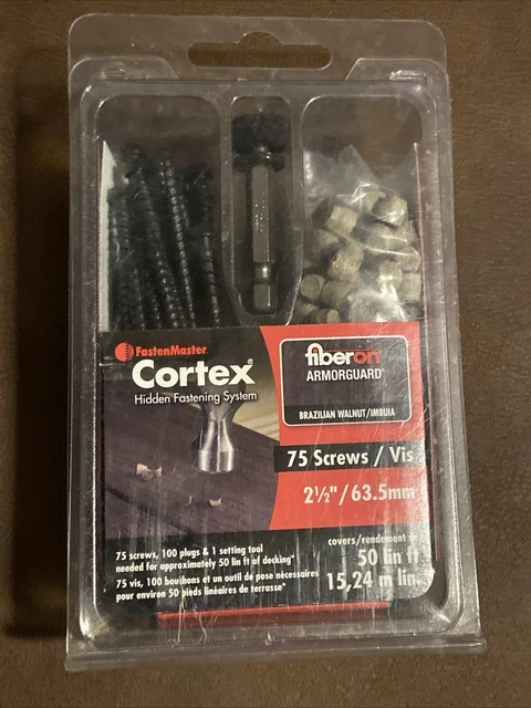 FASTENMASTER DECK FASTENER Cortex Hidden Fastening System New $29.99 ...
