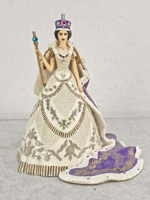 THE CORONATION OF Queen Elizabeth II Figurine Hamilton Collection 2013 ...