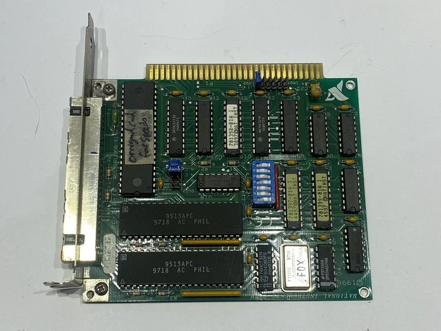 NATIONAL INSTRUMENTS PC-TI0-10 Timing and Digital I/O Interface Card £ ...