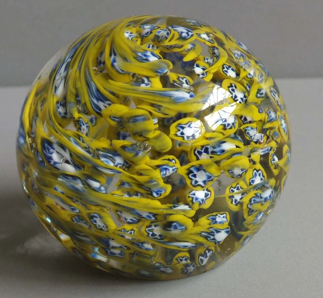 BELLE SULFURE PRESSE Papiers En Verre A Inclusions - Ø 7.4 Cm EUR 30,00 ...