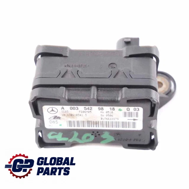 MERCEDES W203 C209 Yaw Sensor ESP Rotation Rate Control Unit Module ...