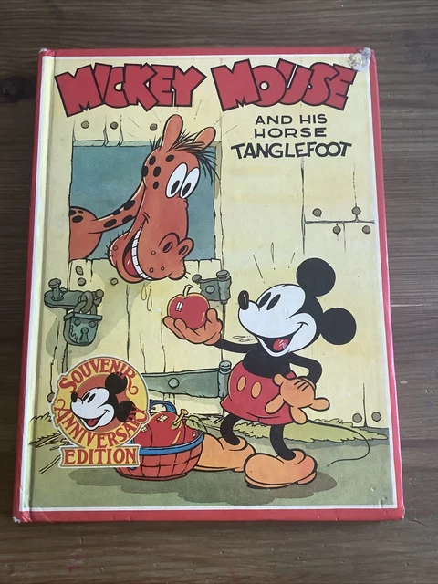 MICKEY MOUSE AND his HORSE TANGLEFOOT SOUVENIR ANNIVERSARY EDITION VGC ...