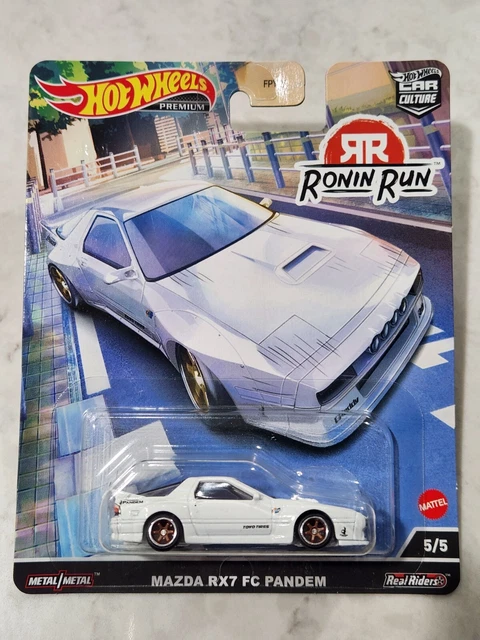 2022 HOT WHEELS premium car culture ronin run mazda rx-7 fc pandem £24. ...