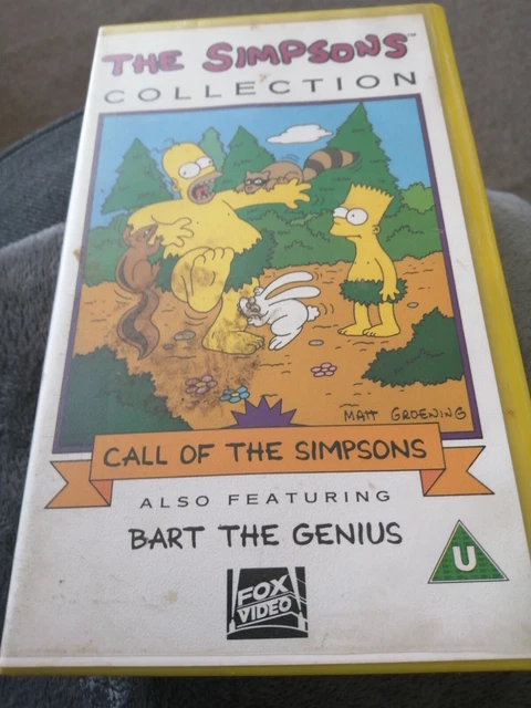 THE SIMPSONS COLLECTION - Vhs Video - Call Of The Simpsons + Bart The ...