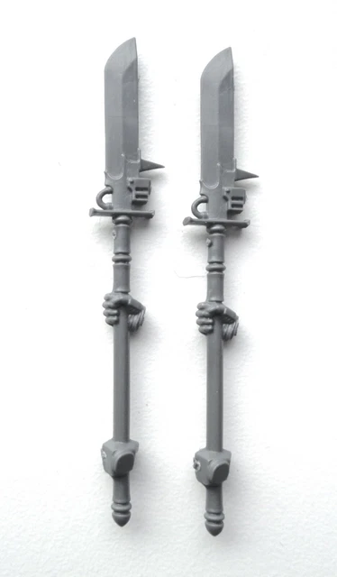 WARHAMMER 40K X2 Grey Knights Marine Nemesis Force Halberds (C) £6.50 ...