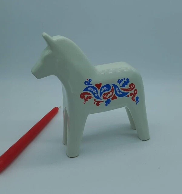 IKEA- CAVALLO IN ceramica ( DALAHASTEN, DALA HORSE, FINANSIELL ...