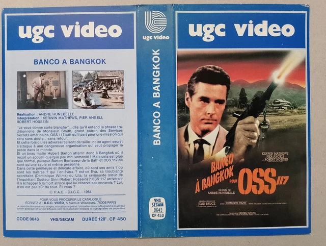 JAQUETTE VHS - Banco A Bangkok Pour Oss 117 - Vhs Sleeve EUR 5,00 - PicClick FR