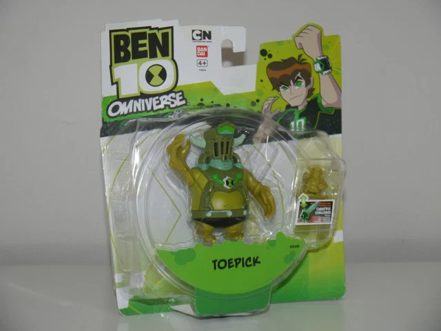 FIGURINE BEN 10 Omniverse TOEPICK avec figurine Omnitrix Challenge ...