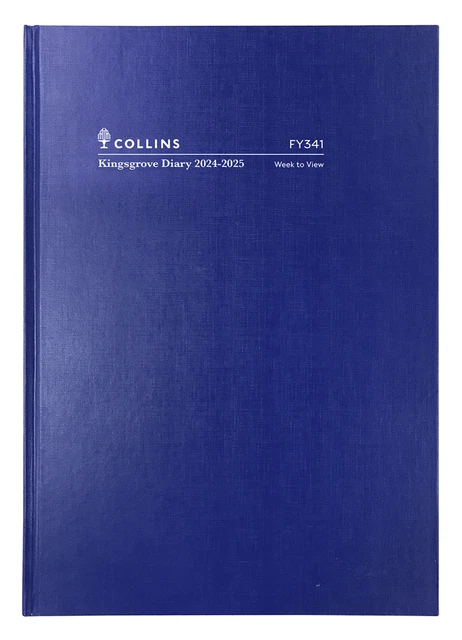 2024 2025 FINANCIAL Year Diary Collins Kingsgrove A4 Week to View FY341 ...