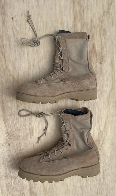 BELLEVILLE GORE-TEX WATERPROOF Flight Combat Military Boots Men Brown ...