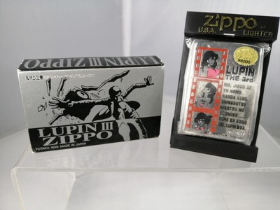 ZIPPO LUPIN THE 3rd Fujiko Model Oil Lighter w/ Box Unused £125.08 ...