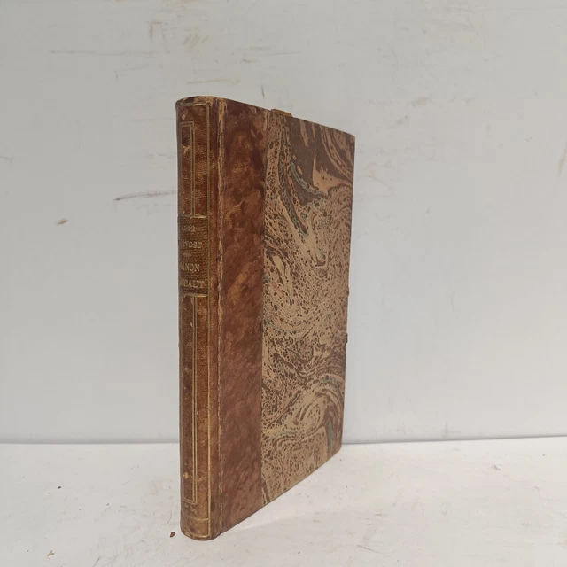 HISTOIRE DE MANON LESCAUT - Abbé PREVOST ILLUSTRE Tony JOHANNOT EUR 9 ...