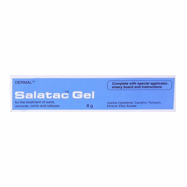 SALATAC WART VERRUCA Corn Calluses Treatment Gel - 6 x 8g - RM24 £45.99 ...