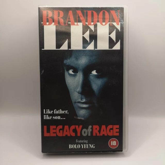 BRANDON LEE LEGACY OF RAGE VHS Video Preowned Good Condition - RARE £5. ...
