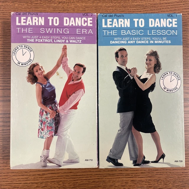 LEARN TO DANCE The Basic Lesson VHS Step This Way Volume 1 & 2 The ...