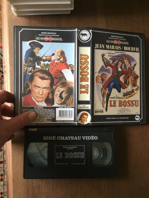 CASSETTE VIDEO VHS CINEMA RENE CHATEAU le bossu jean marais bourvil 1 EUR 4,00 - PicClick FR