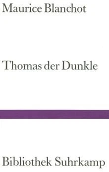 THOMAS DER DUNKLE. Roman. de Blanchot, Maurice | Livre | état bon EUR 6 ...