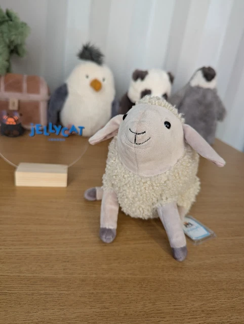 JELLYCAT BURLY BOO Sheep Rare Retired With Tags £45.00 - PicClick UK