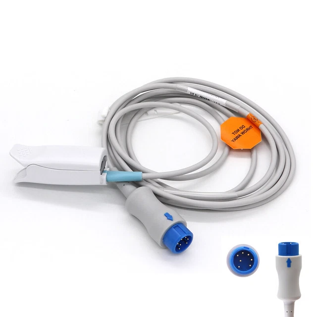 SPO2 ADULT SENSOR Pulse Oximetry Probe 7Pin Fit Mindray T8 T5 T6 UMEC12 ...