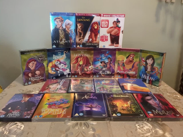 DISNEY MOVIE DVD Bundle X31 - New & Sealed. Region 2 UK Free Post £29. ...