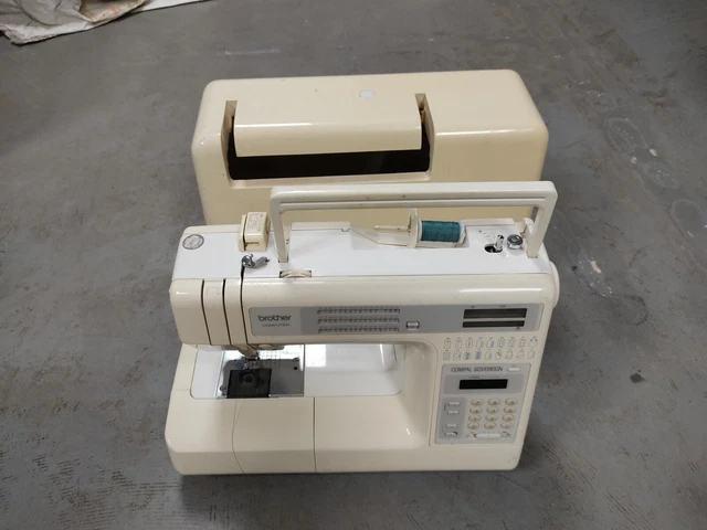BROTHER COMPAL SOVEREIGN computer sewing machine model 847 Not Tested ...