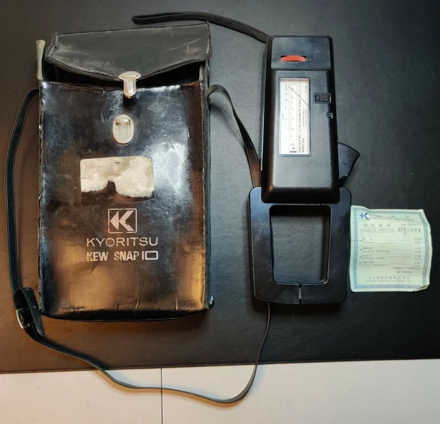 VINTAGE KYORITSU KEW Snap Clamp Meter Model 2103 With Carry Case 1980s ...
