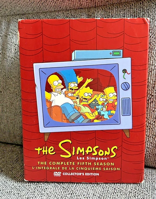 THE SIMPSONS DVD Complete 5th Fifth Season Box Set Collectors Edition ...