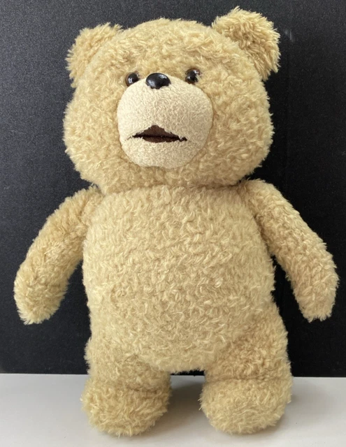 TED THE MOVIE Ted 12” Soft Toy Plush Brown 2012 Collectible Whitehouse ...