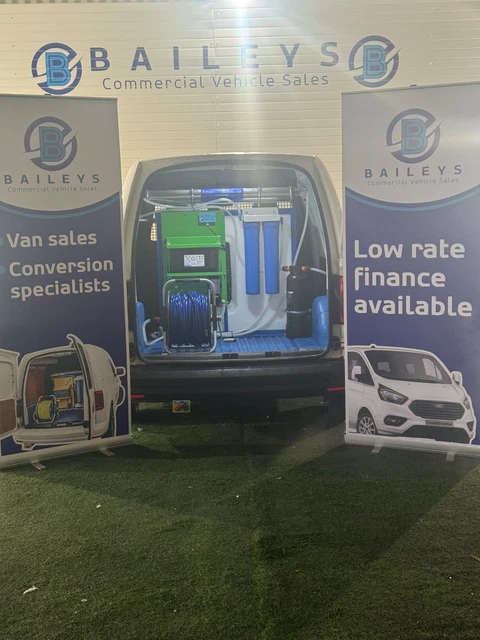 VOLKSWAGEN CADDY WINDOW Cleaning Van 500 litre system 1 user £10,500.00 ...