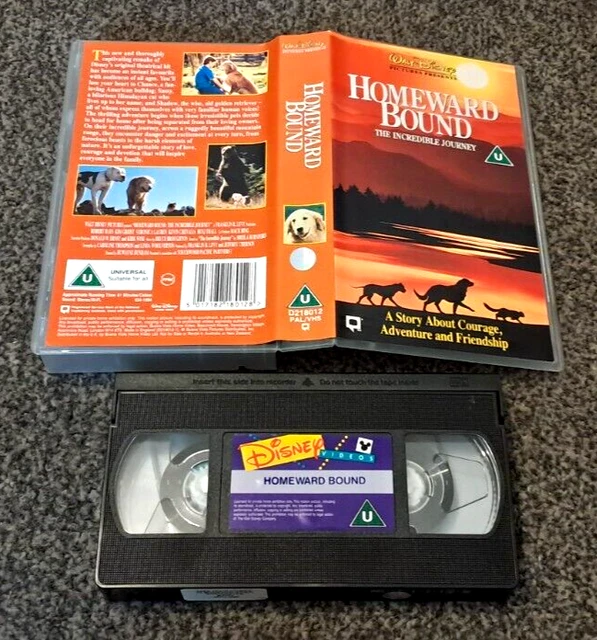 WALT DISNEY HOMEWARD Bound The Incredible Journey Pal Vhs Video Kids Children £2.00 - PicClick UK