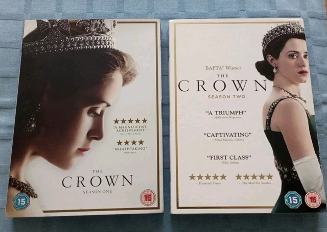 THE CROWN : The Complete Seasons 1+2 DVD Bundle Region 2 PAL Royal ...