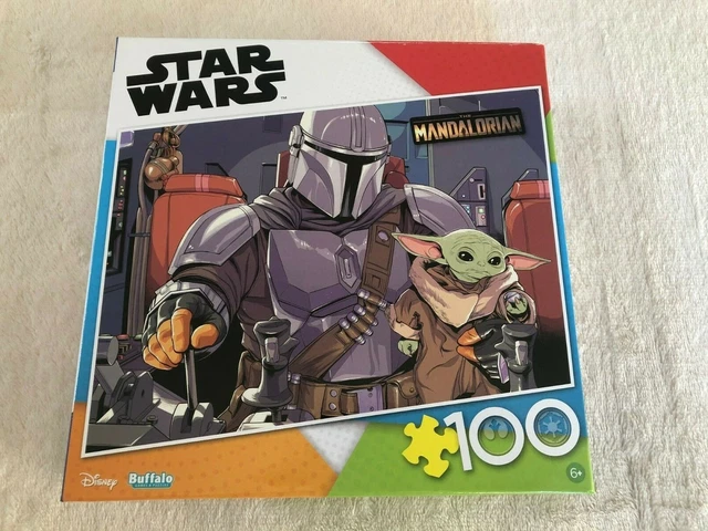 NEW STAR WARS The Mandalorian Baby Yoda 100 Piece Puzzle Buffalo Games new-star-wars-the-mandalorian-baby-yoda-100-piece-puzzle-buffalo-games