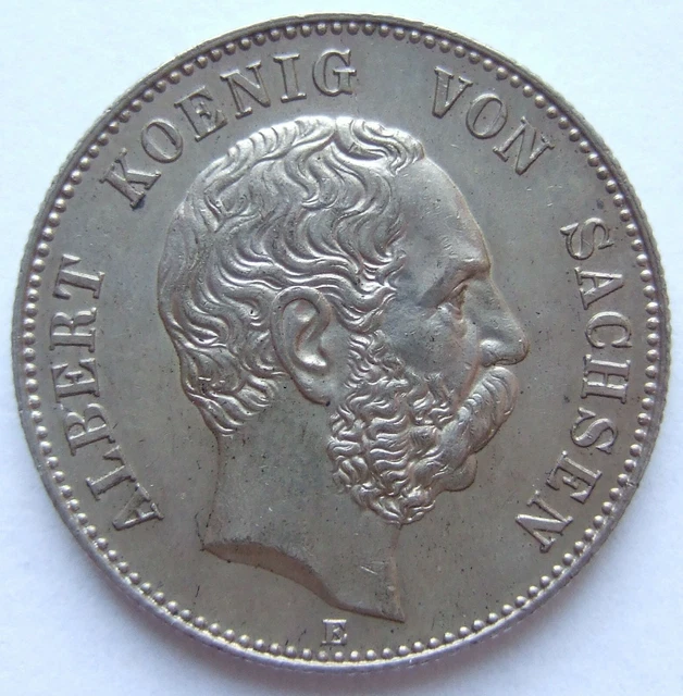 COIN EMPIRE 2 Mark Albert King From Saxony 1899 E IN Uncirculated £631. ...