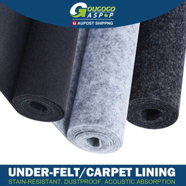 FELT FABRIC CAR Carpet Thickening Marine Upholstery Lining Underlay ...