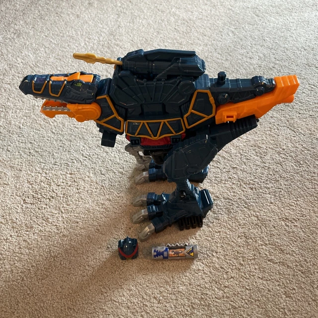 POWER RANGERS DINO Charge Deluxe Ltd Colour Spinosaurus Megazord ...