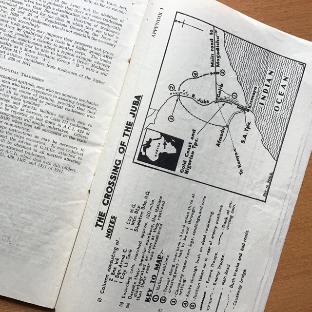 ORIGINAL WW2 BRITISH PAMPHLET: ARMY TRAINING MEMO No.41, Inc German ...