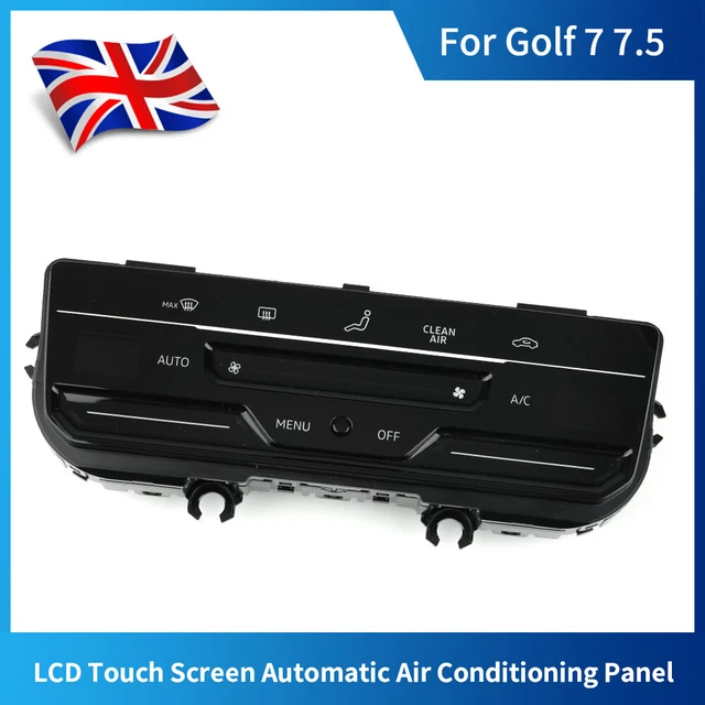 AIR CONDITIONING CONTROL Module Panel + Touch Screen No Heating For VW ...